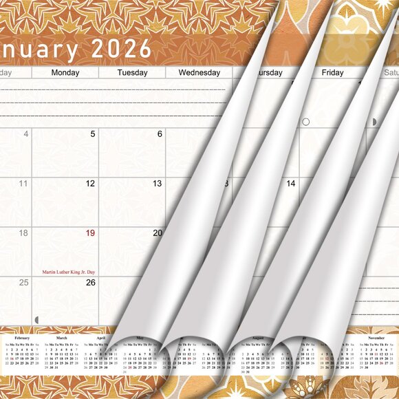 Pelican Industrial | Office | 226 Calendar 2 Months Student Calendar ...